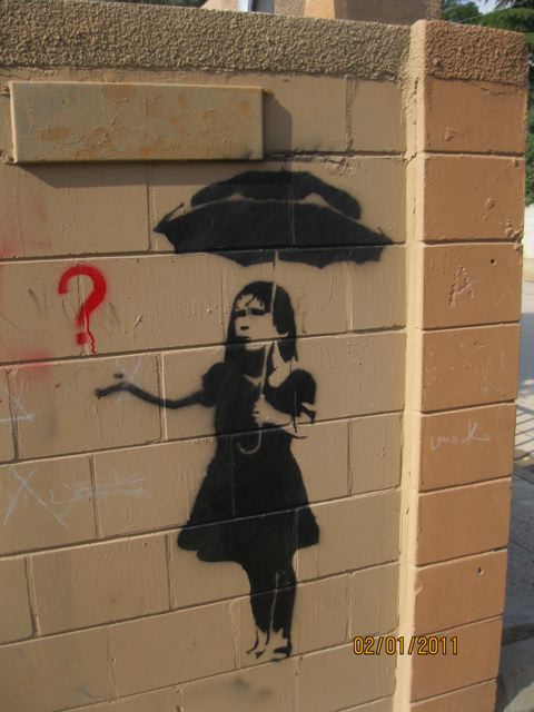 Devil Stencil Graffiti